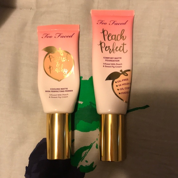 Too Faced | Makeup | Too Faceds Peach Primer Foundation | Poshmark